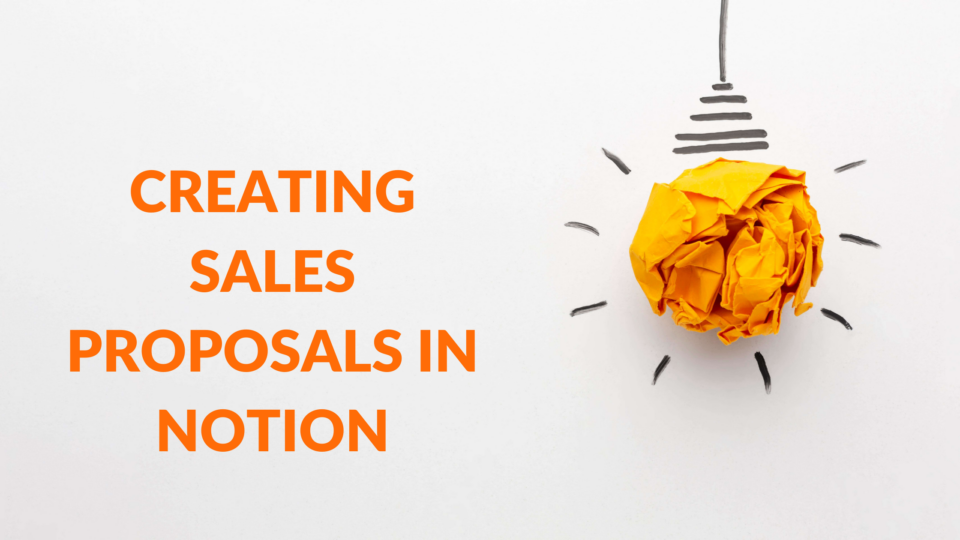 Managing Sales Pipeline in Notion - Create with Notion